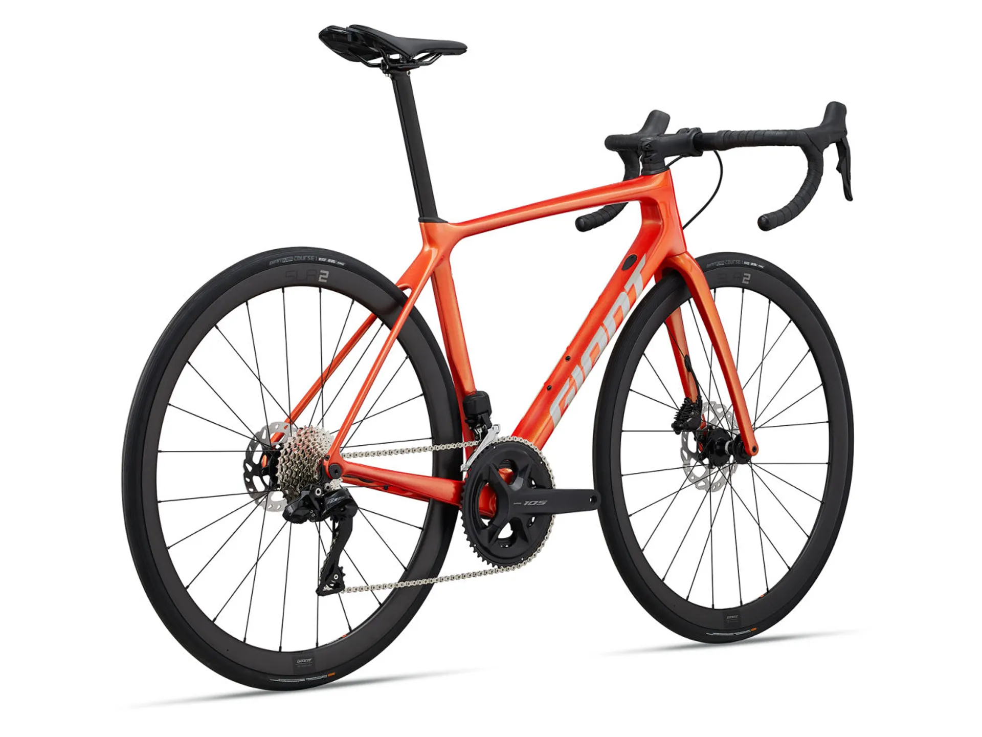 2024 Giant TCR Advanced 1+ Disc Helios Orange ML
