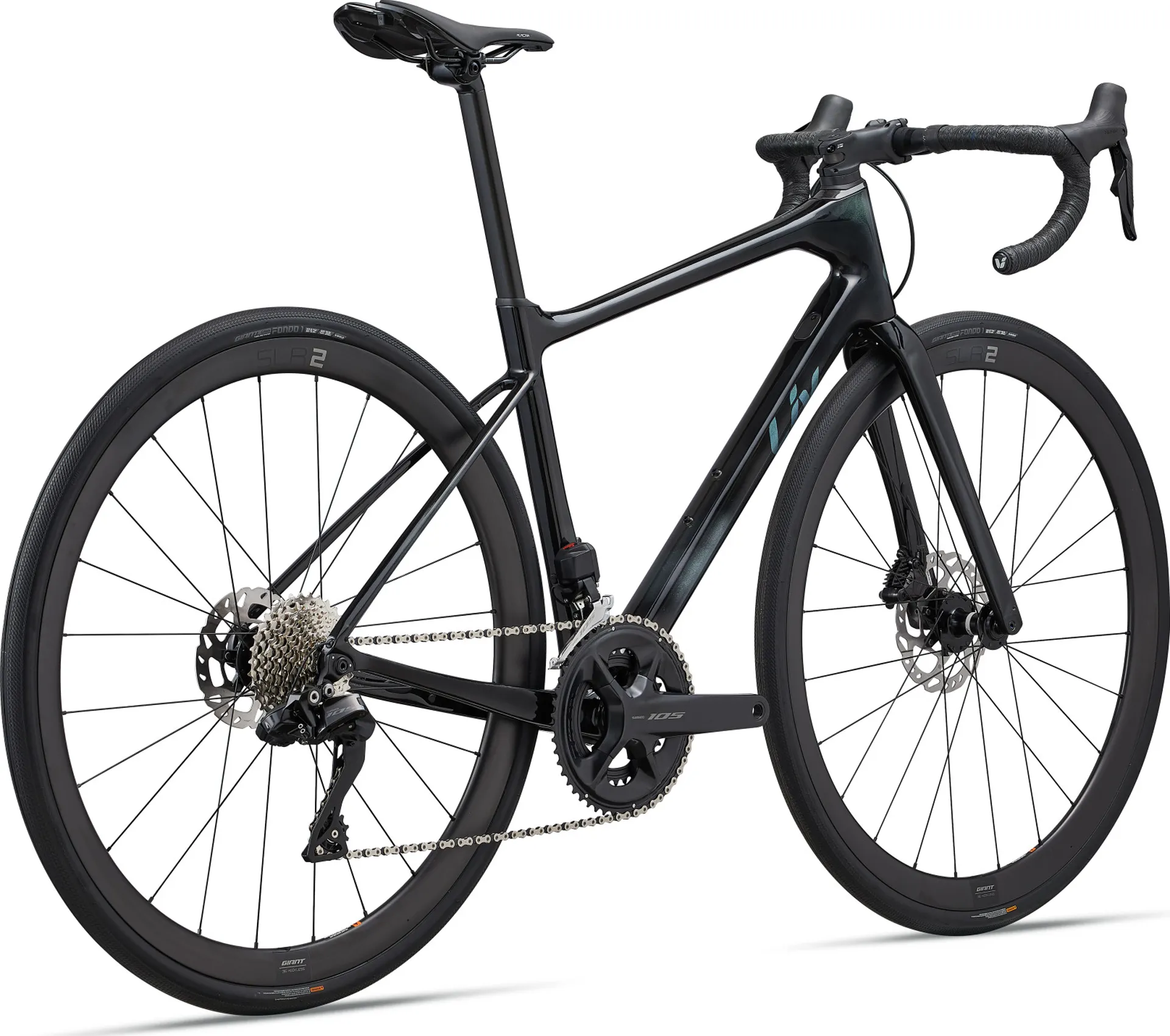 Liv Avail Advanced Pro 2 Road Bike in Carbon/Airglow