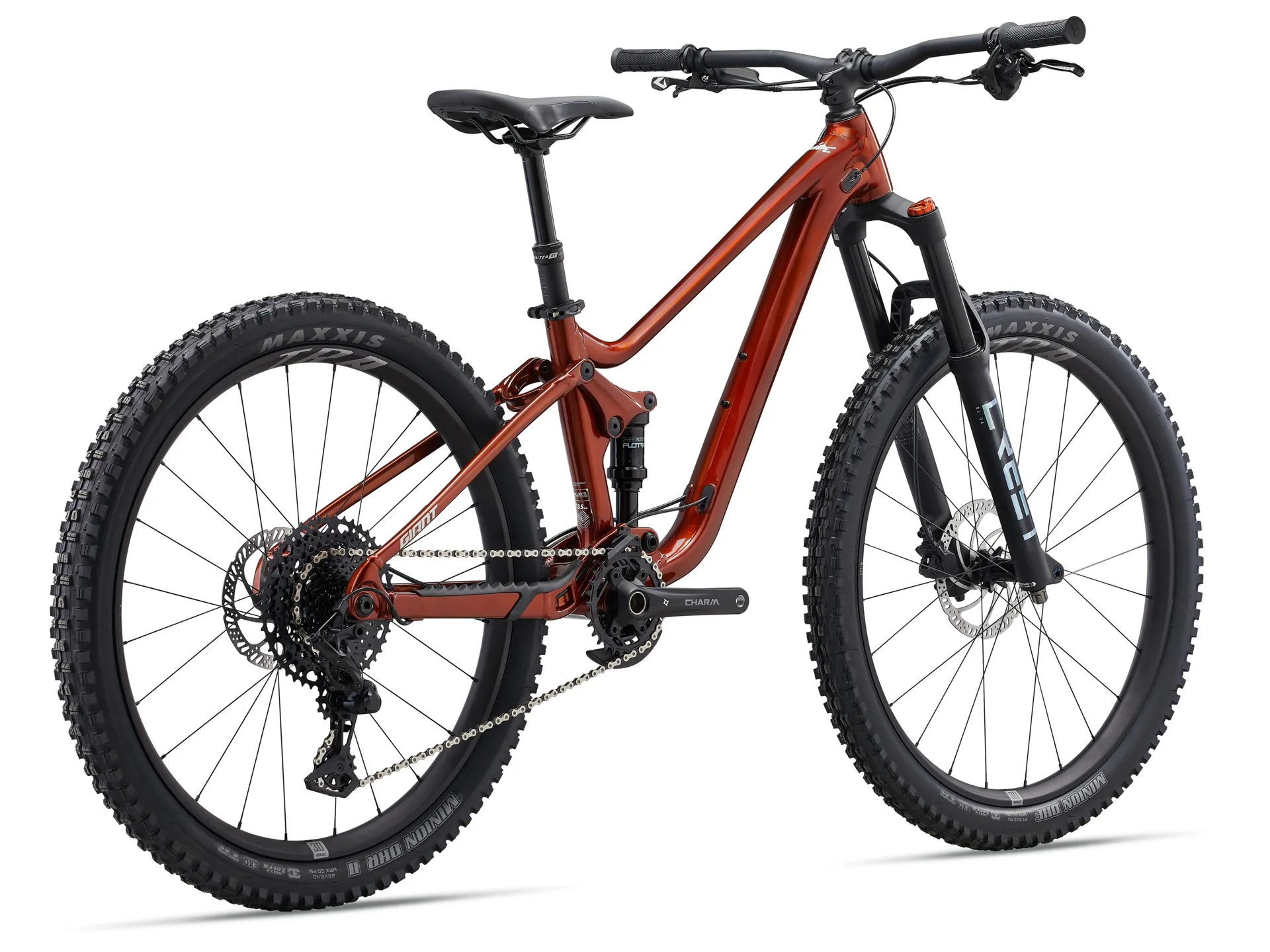 2025 Giant Faith Kids Full Suspension Mountain Bike In Red